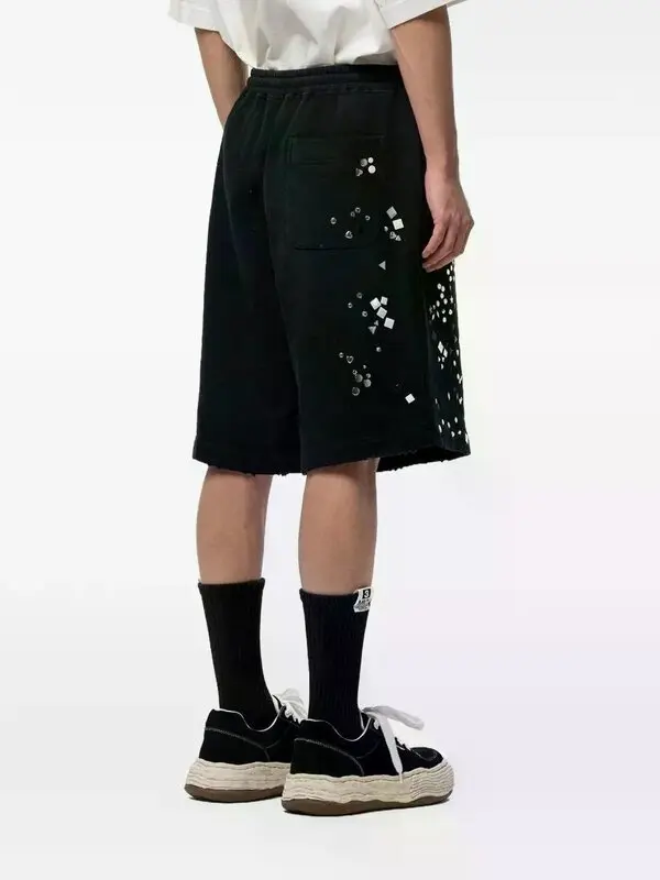 Mihara Yasuhiro Embellished Cotton Shorts