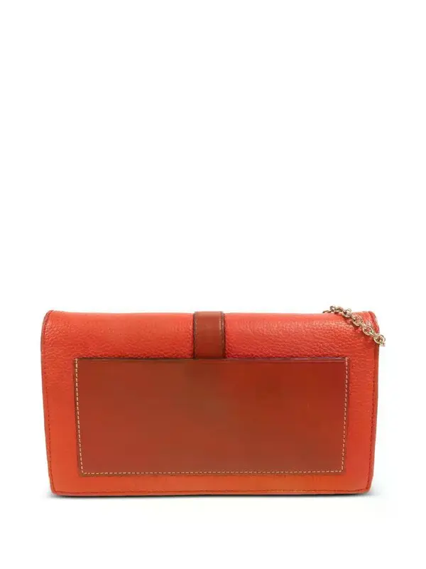 Loewe Anagram Leather Clutch Bag