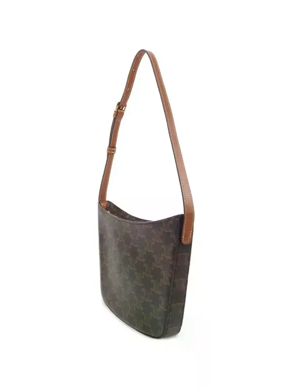 Celine Croque Macadam Shoulder Bag