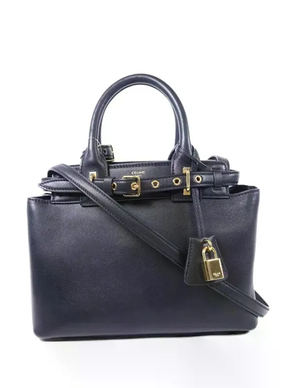 Celine Teen Conti Shoulder Bag - Black