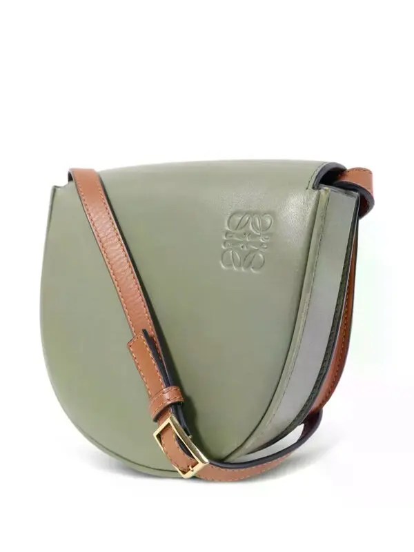 Loewe Heel Duo Leather Shoulder Bag