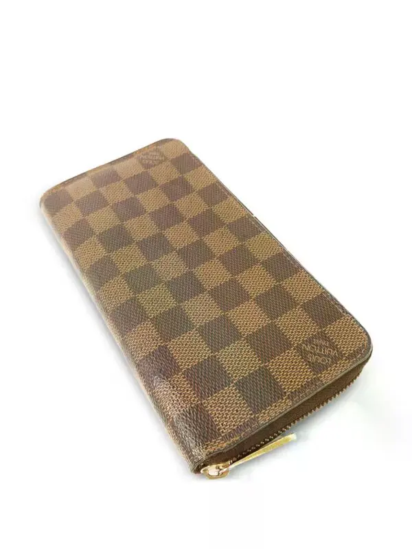 LOUIS VUITTON Damier-pattern Long Wallet