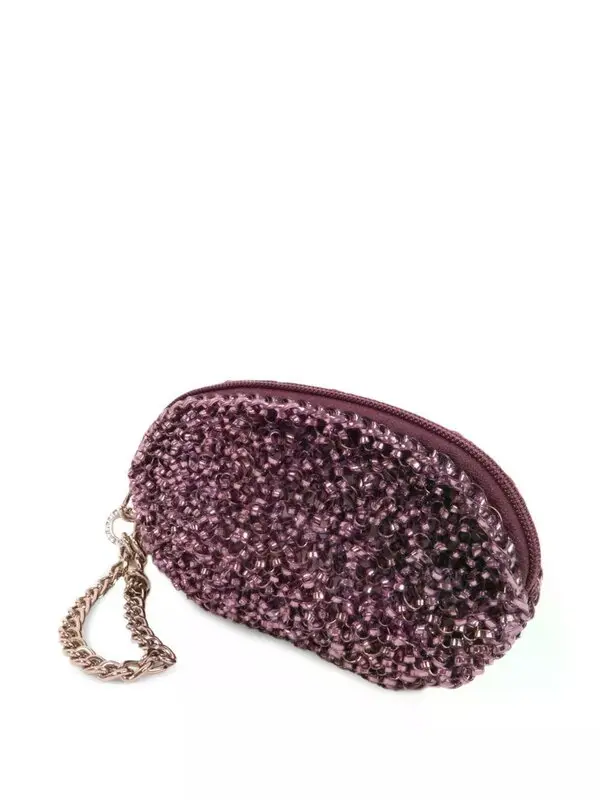 ANTEPRIMA Woven Chain-link Clutch Bag