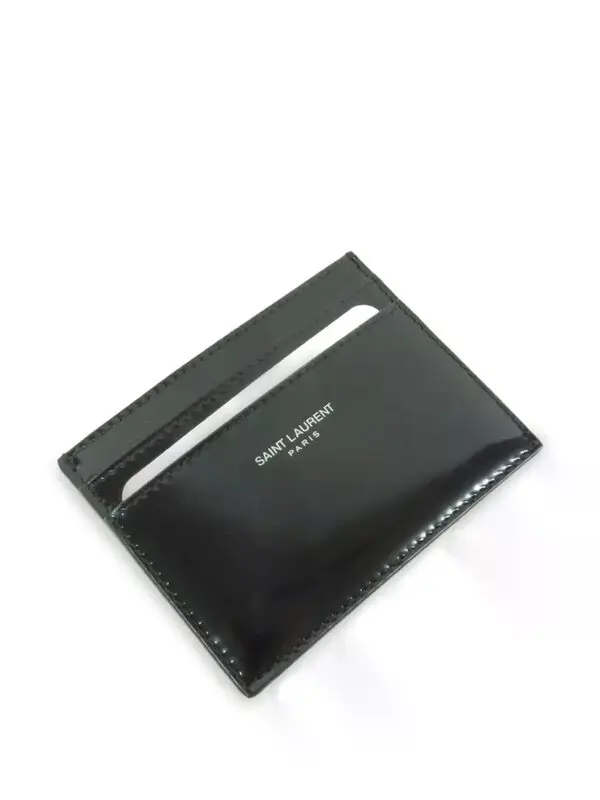 Saint Laurent Patent-leather Cardholder