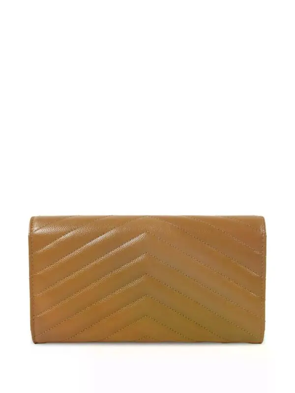 Saint Laurent Quilted Flap Wallet