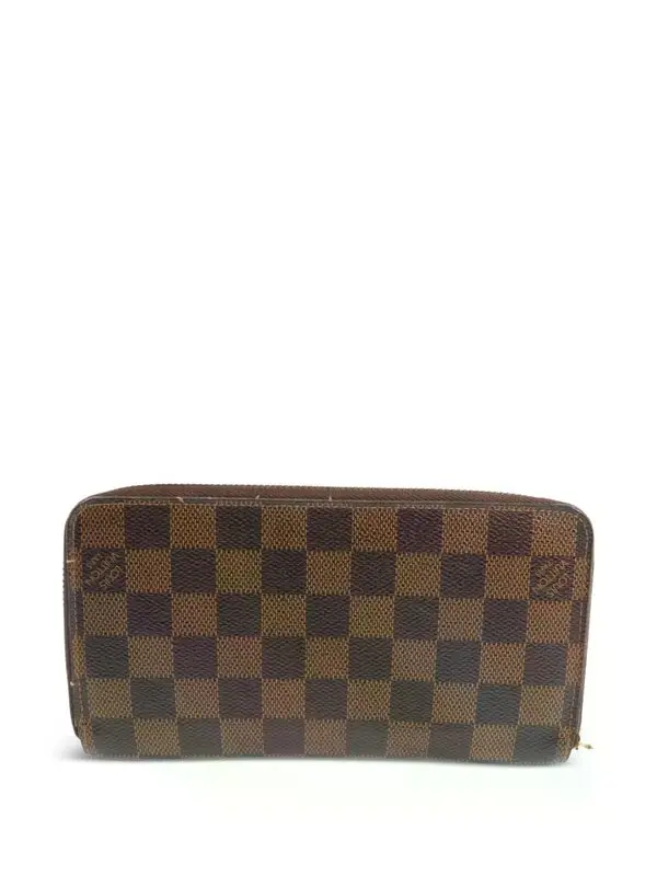 LOUIS VUITTON Damier Ebene Zippy Wallet
