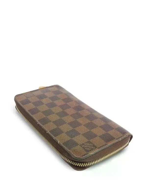 LOUIS VUITTON Damier Ebene Zippy Wallet