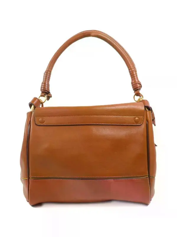 Chloé Medium Owen Flap Tote Bag - Brown