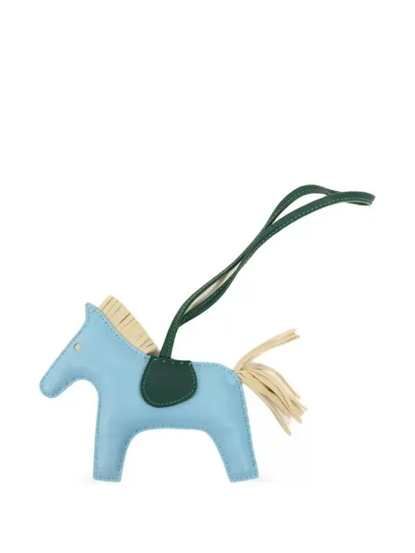 Hermès Rodeo Mm Bag Charm - Blue
