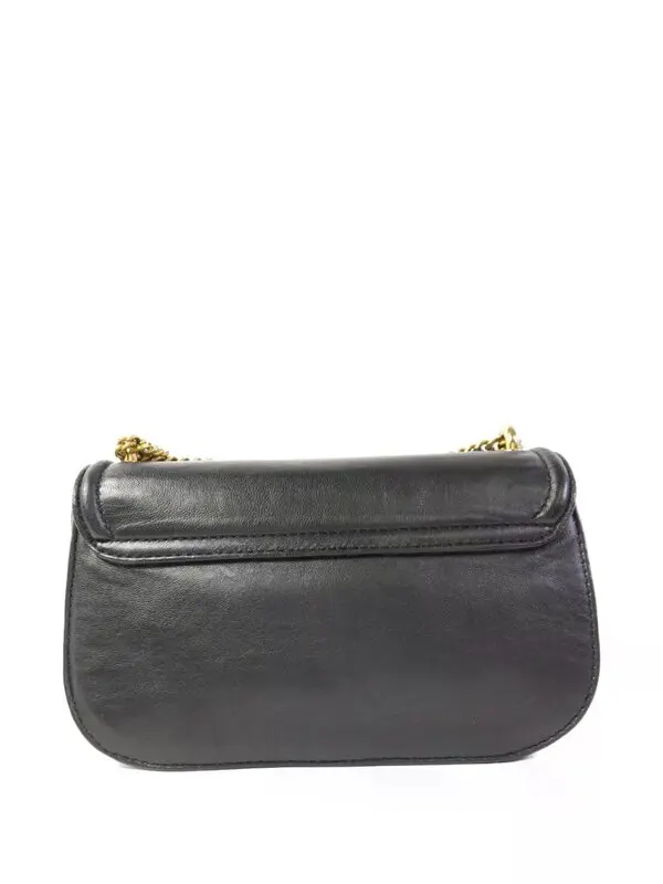 See By Chloé Chain-link Turn-lock Shoulder Bag - Black