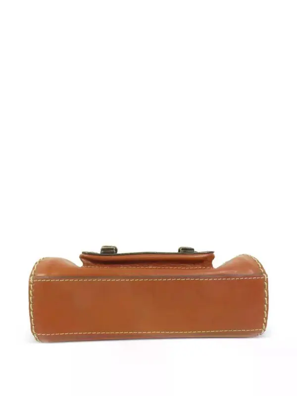 Chloé Edith Calfskin Clutch Bag - Brown