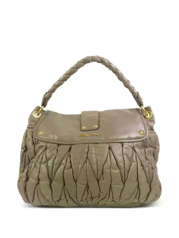 Miu Miu Matelassé Shoulder Bag