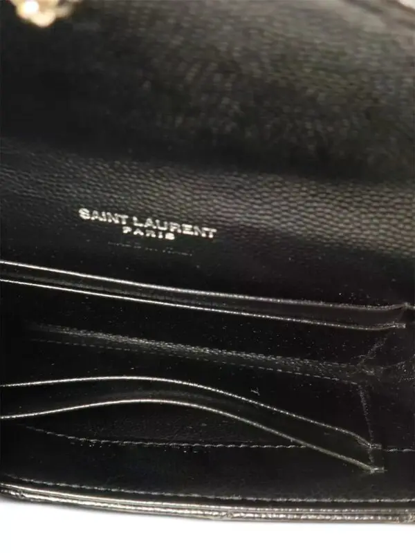 Saint Laurent Matelassé Envelope Wallet