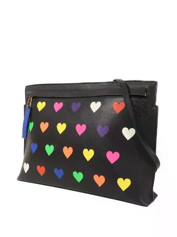 Loewe Heart-print Leather Shoulder Bag