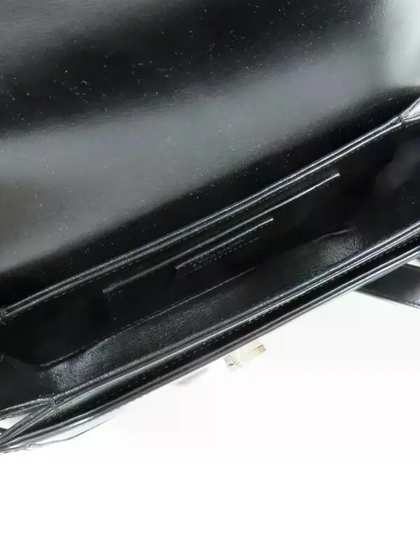 Saint Laurent Logo Leather Shoulder Bag