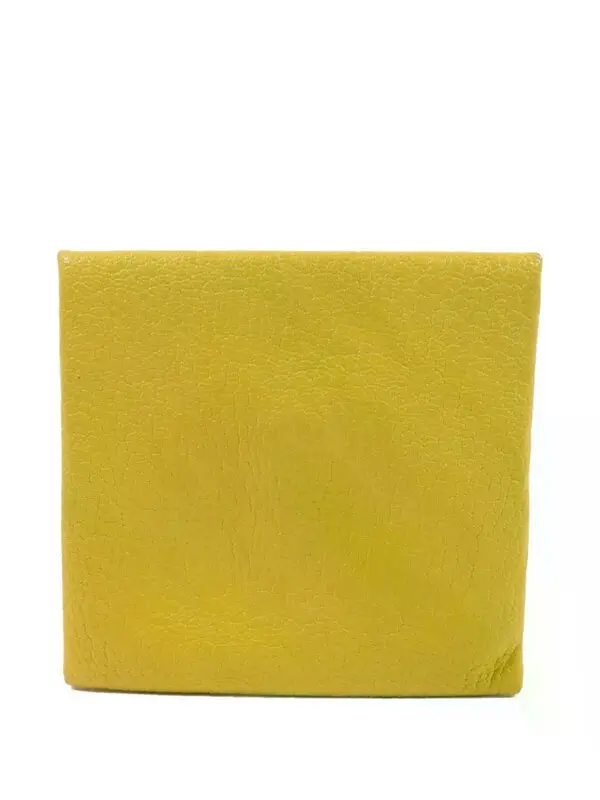 Hermès Bastia Coin Purse - Yellow