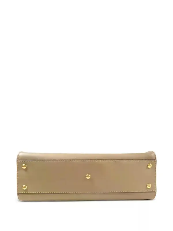 Fendi Peekaboo Leather Shoulder Bag