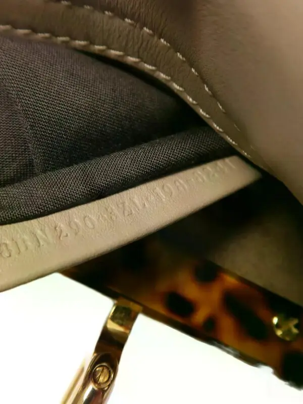 Fendi Peekaboo Leather Shoulder Bag