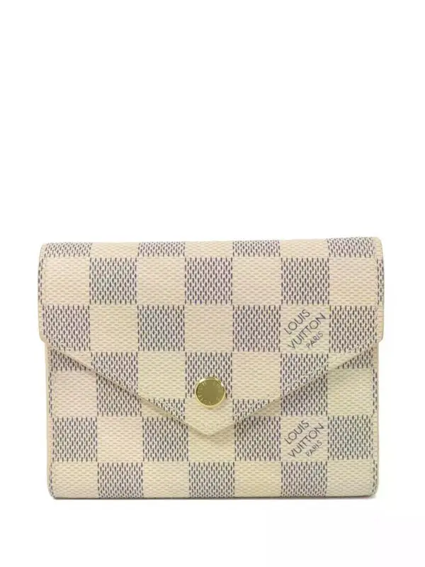 LOUIS VUITTON Victorine Damier Azur Wallet
