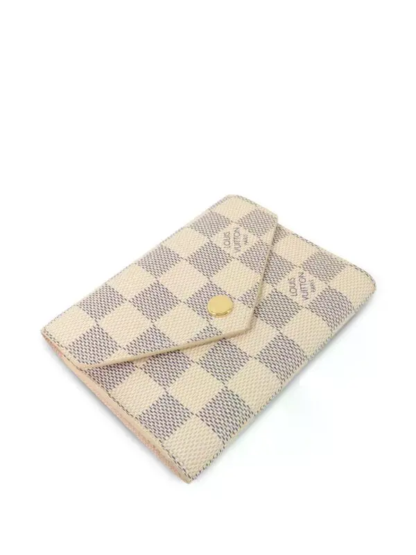 LOUIS VUITTON Victorine Damier Azur Wallet