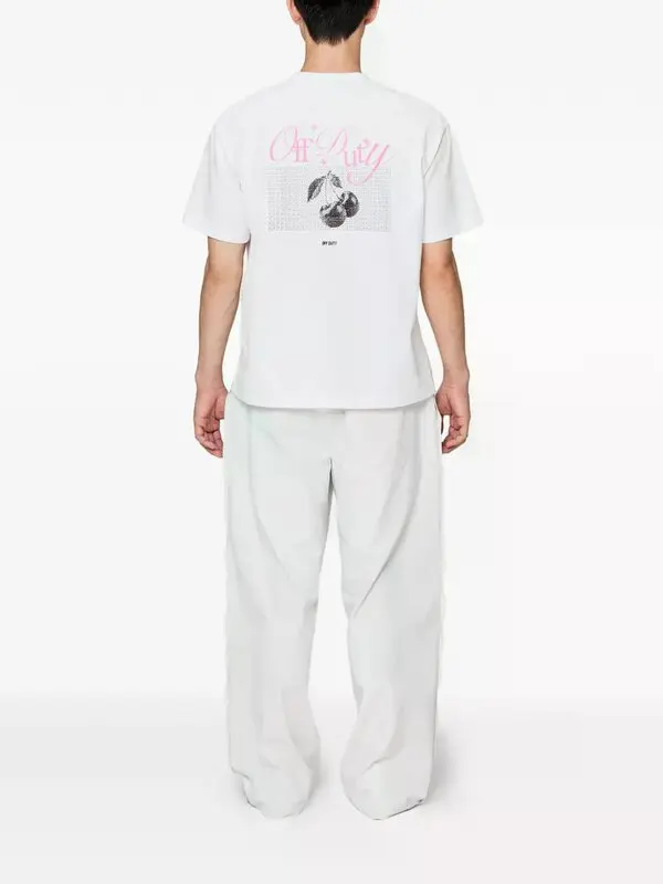 OFF DUTY Cherry Moon Graphic-print T-shirt