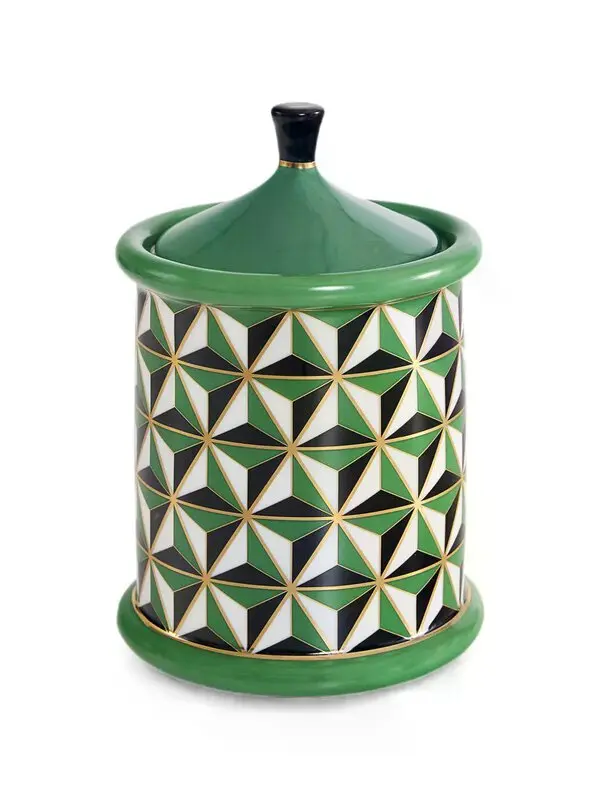 Jonathan Adler Versailles Geometric-pattern Canister