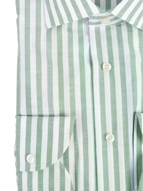 XACUS Travel Shirt Stripe-print Shirt