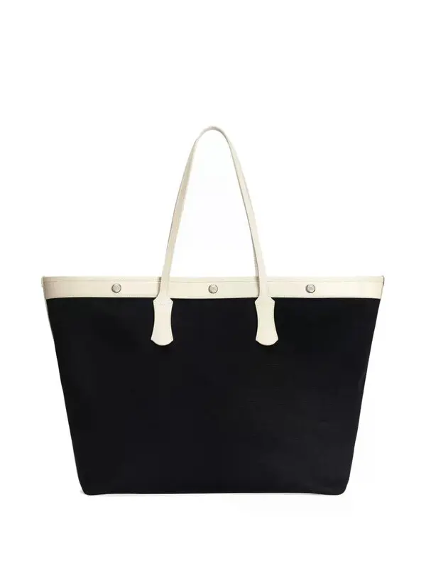 Dolce & Gabbana Atene Cotton Shopping Bag - Black