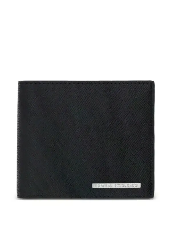 Armani Exchange Logo-plaque Bi-fold Wallet