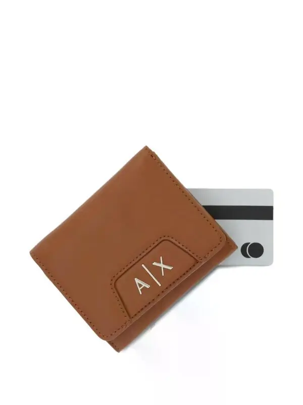 Armani Exchange Logo-lettering Wallet