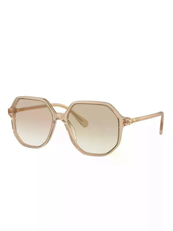SWAROVSKI Crystal-embellished Geometric-frame Sunglasses