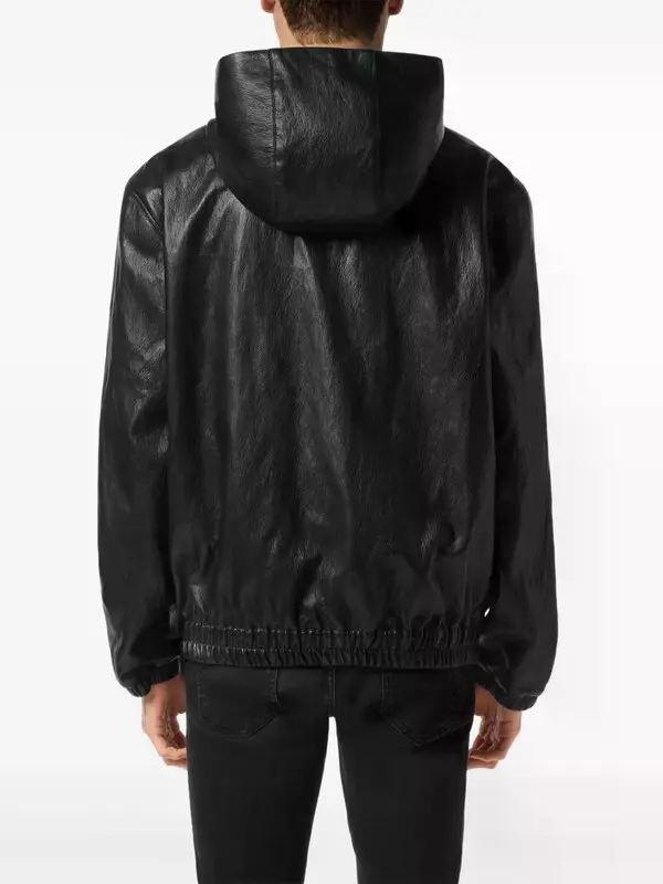 Philipp Plein Zip-up Hooded Jacket