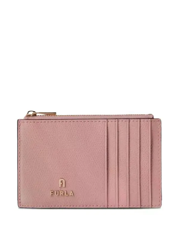 Furla Medium Camelia Card Holder - Pink