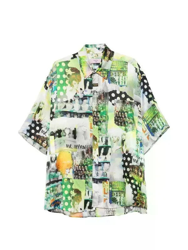 Martine Rose Boxy Wrap Shirt
