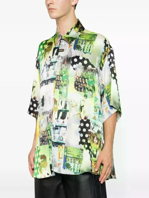 Martine Rose Boxy Wrap Shirt