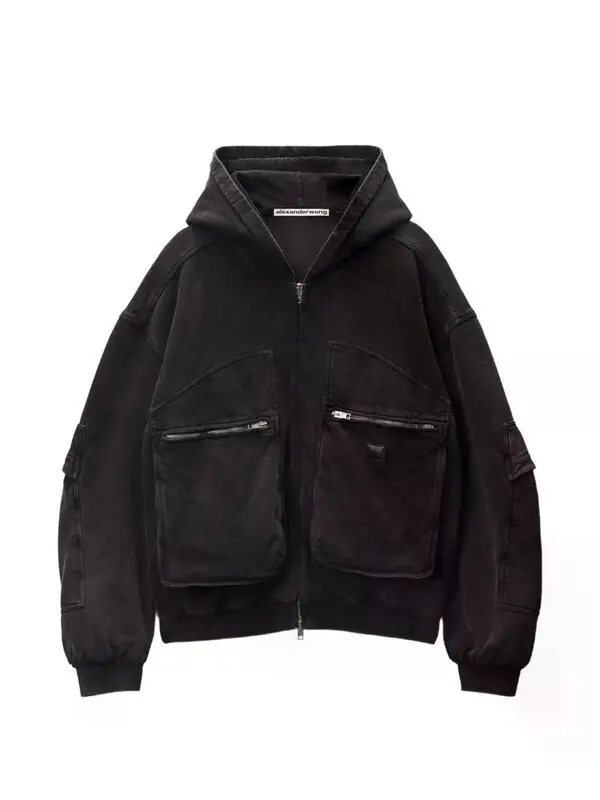 Alexander Wang Oversized Cargo Hoodie