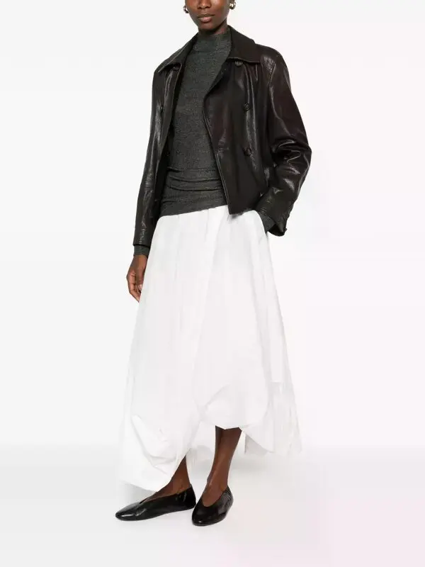 Brunello Cucinelli High-neck Metallic-effect Sweater