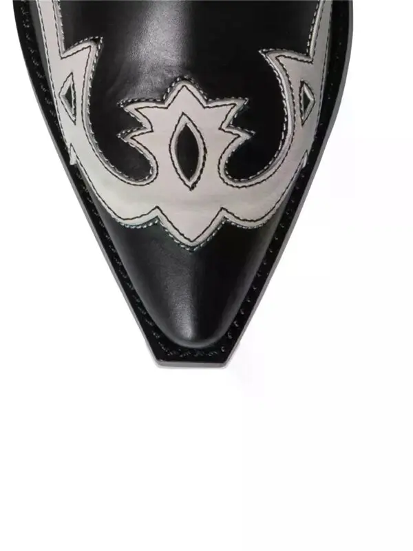 Sartore Contrast-panel Western Boots