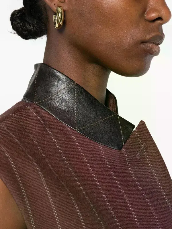 Brunello Cucinelli Sleeveless Leather Vest
