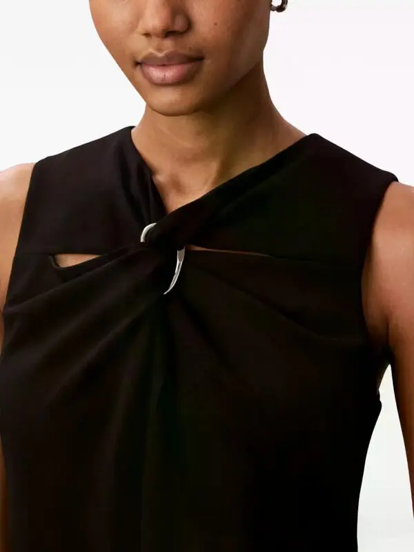 Calvin Klein Sleeveless Mini Dress With Twist Detail