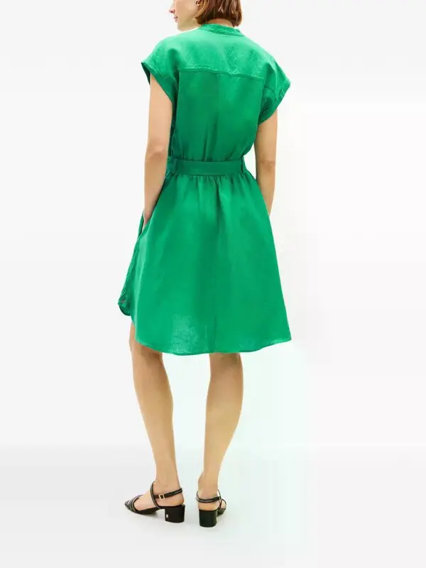 Tommy Hilfiger Belted Midi Dress