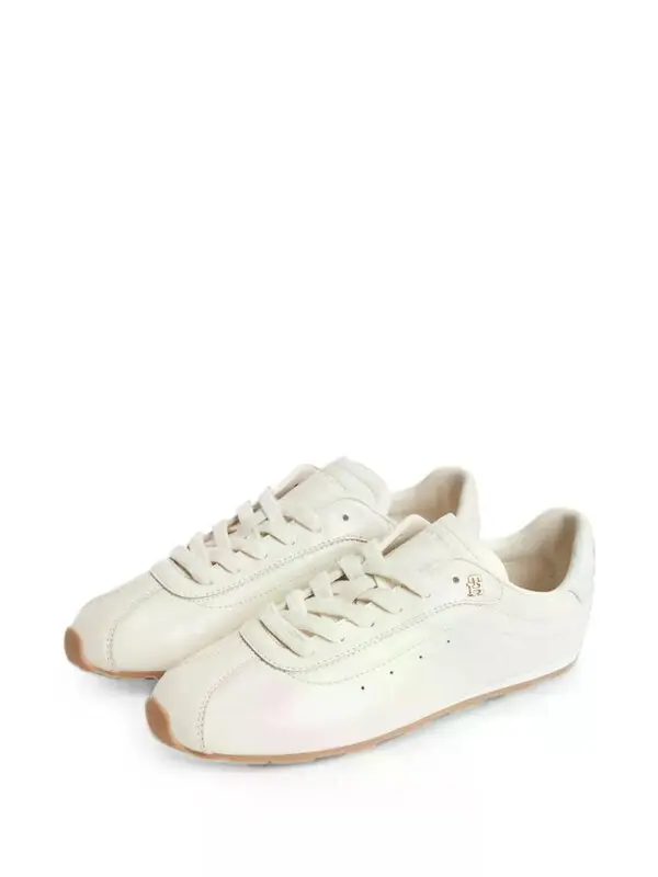 Tommy Hilfiger Monogram Leather Sneakers