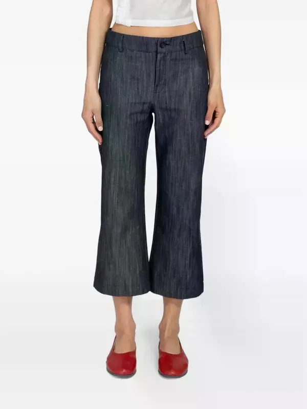 Paloma Wool Sibily Cropped Jeans - Grey