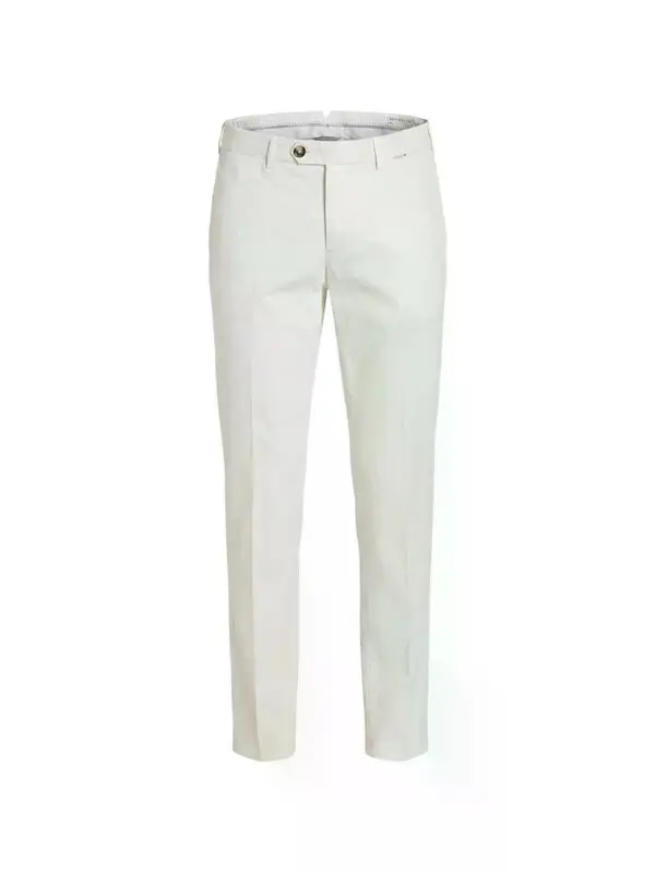 Brunello Cucinelli Pressed-crease Straight-leg Trousers