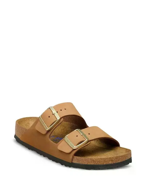 BIRKENSTOCK Arizona Buckle-fastening Sandals - Brown