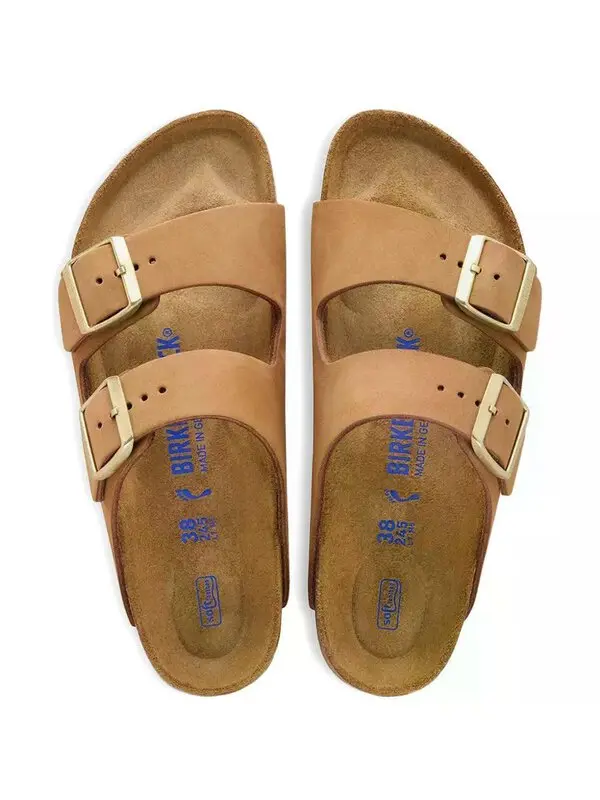 BIRKENSTOCK Arizona Buckle-fastening Sandals - Brown