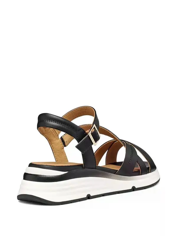 Geox Crossover Strap Buckle-fastening Sandals