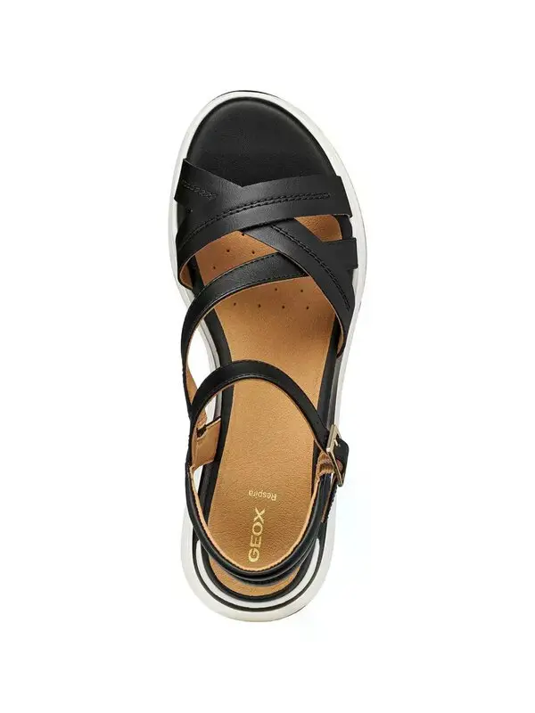Geox Crossover Strap Buckle-fastening Sandals