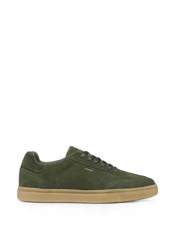 Geox Suede Panelled Sneakers