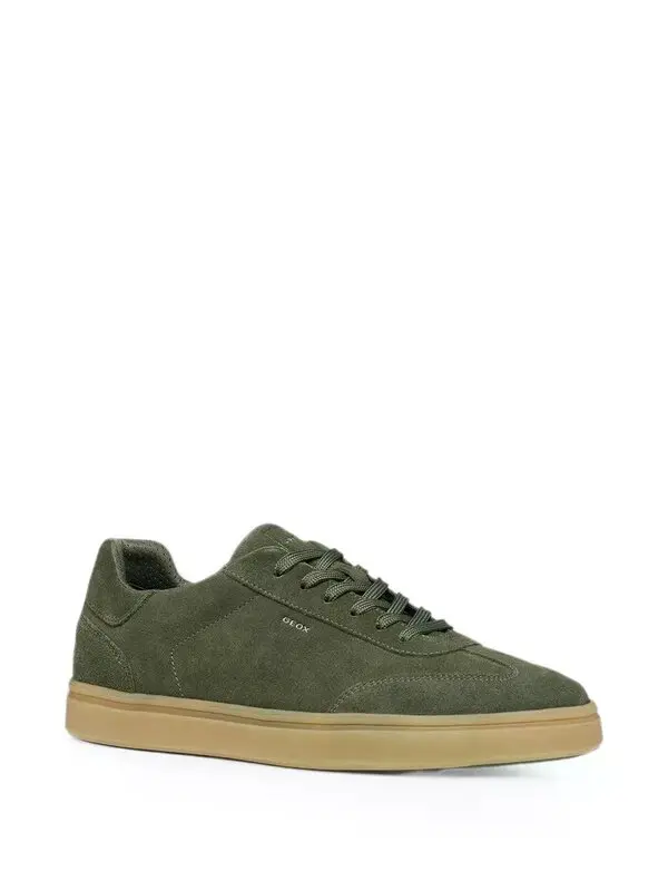 Geox Suede Panelled Sneakers